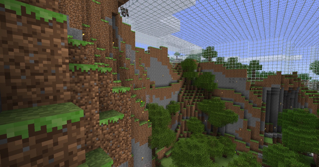 Glass Enclosure Minecraft Map