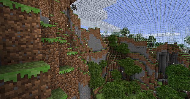 Glass Enclosure Minecraft Map