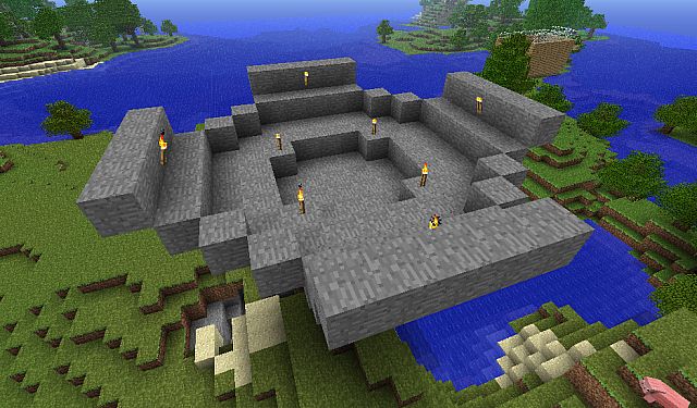 Half sphere Home Minecraft Map