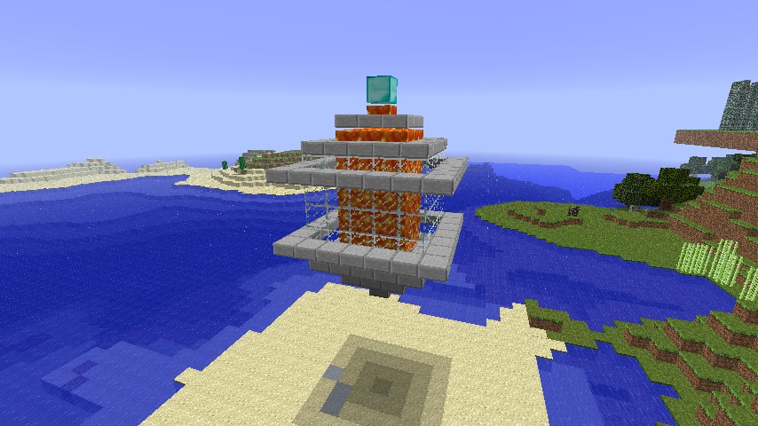 Lava Pylon Minecraft Map