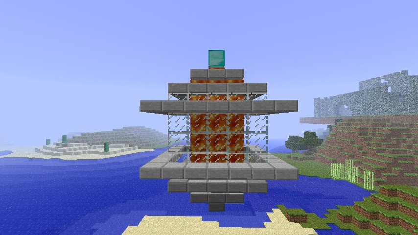 Lava Pylon Minecraft Map