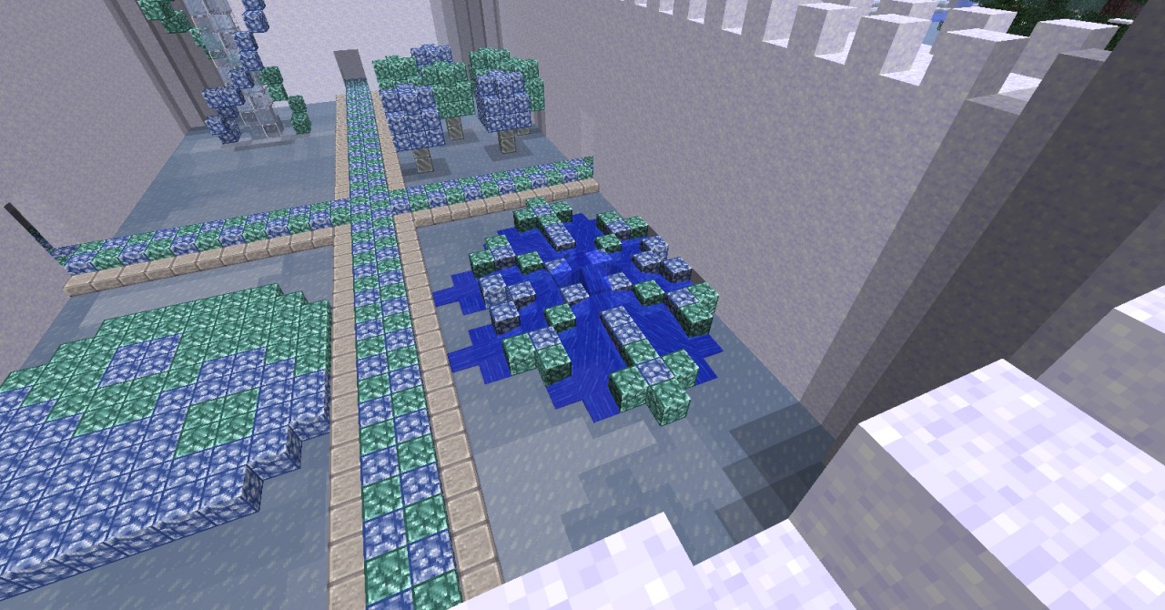 Ice Fortress Minecraft Map