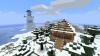Winter Cottage and Ice Fishing Shack Minecraft Map