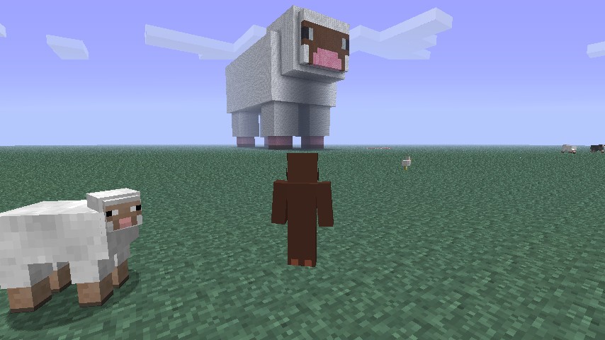 Giant Sheep Minecraft Map