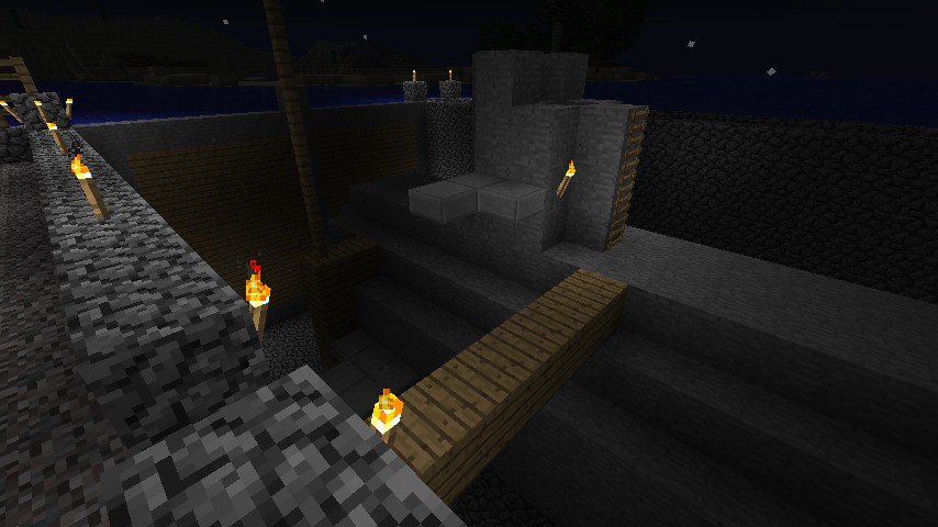 Submarine dry dock Minecraft Map