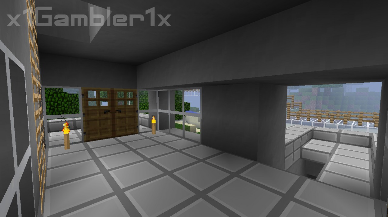 Basic Modern Home Minecraft Map