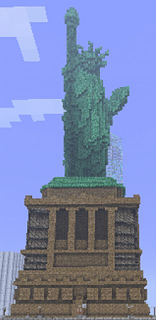 Statue of liberty Minecraft Map