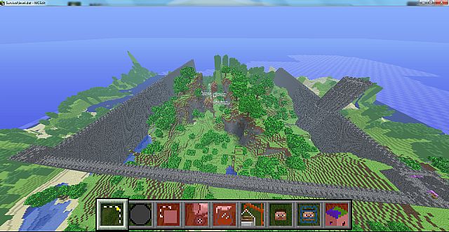 Great Wall Minecraft Map