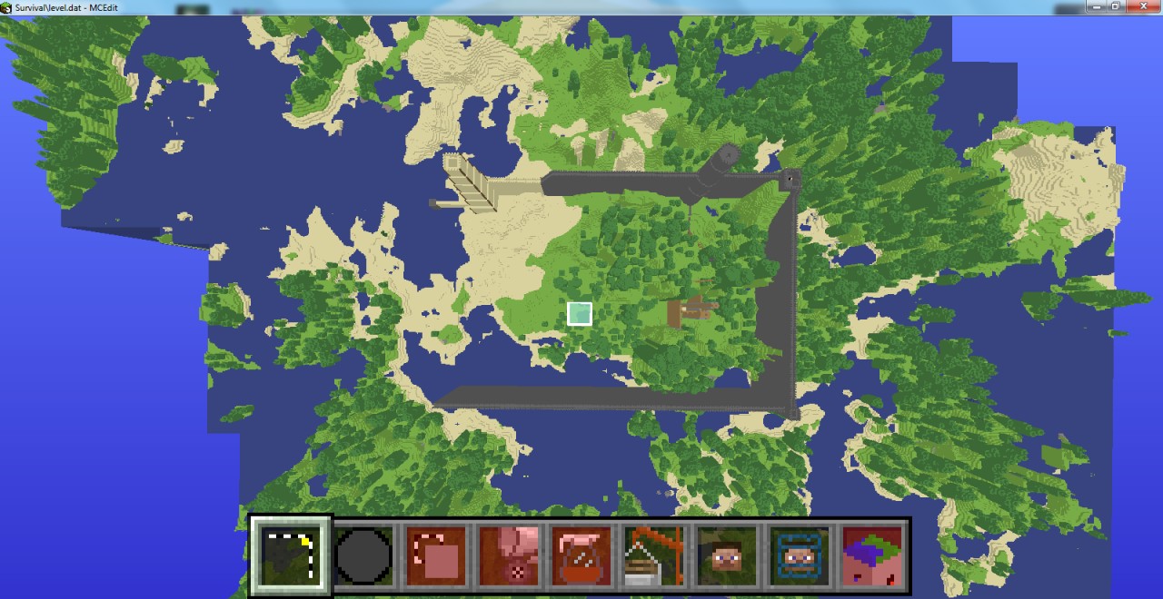 Great Wall Minecraft Map