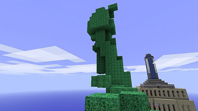 Statue of liberty Minecraft Map