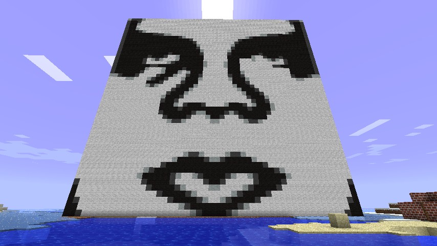 Obey Giant Minecraft Map