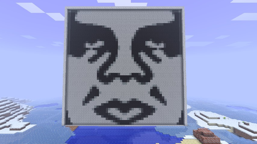 Obey Giant Minecraft Map