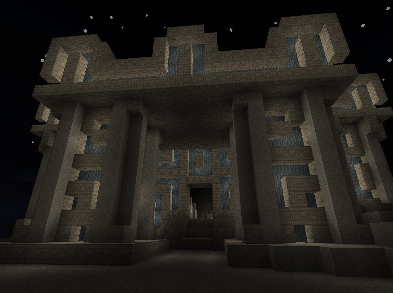 Sand Temple Minecraft Map