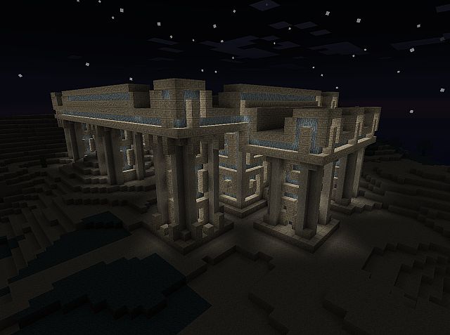 Sand Temple Minecraft Map