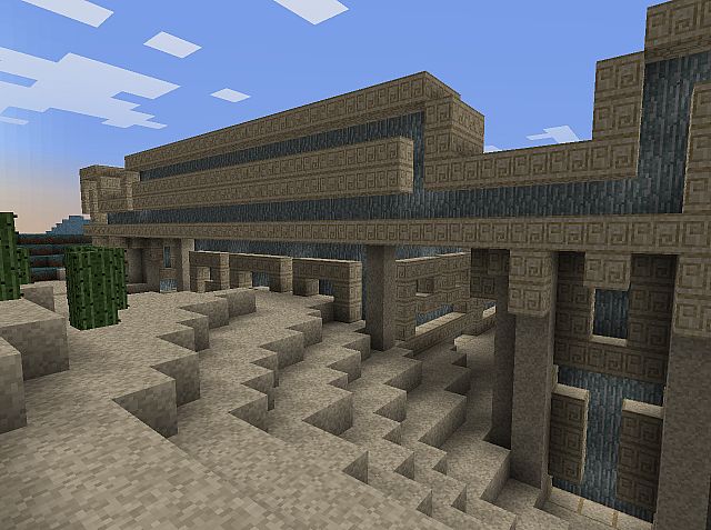 Sand Temple Minecraft Project