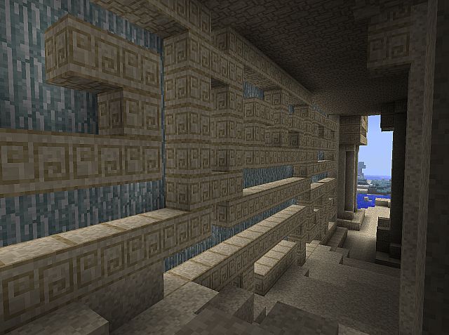 Sand Temple Minecraft Map