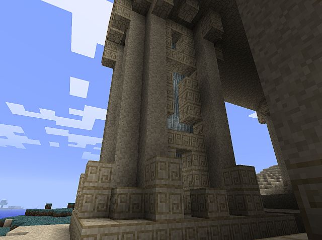 Sand Temple Minecraft Map