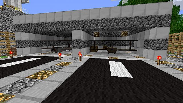 My small airport Minecraft Map