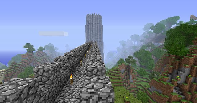Great Wall Minecraft Map