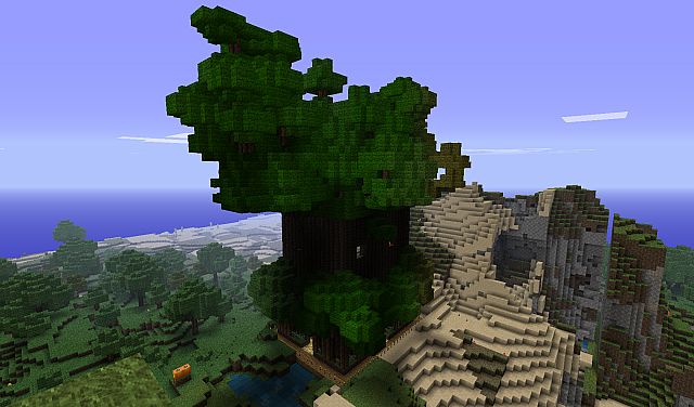Tree House Minecraft Map