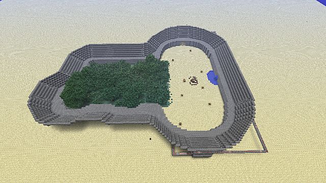 Minecraft Fighting Arena Minecraft Map