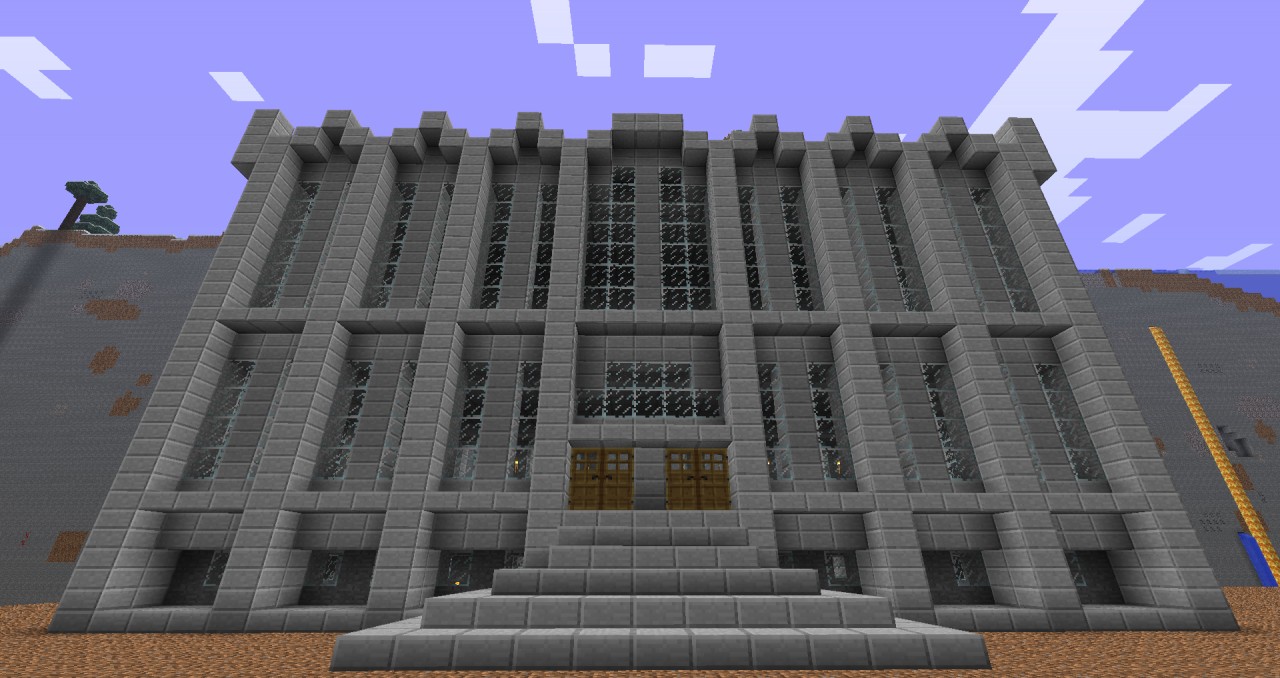 Stone building Minecraft Map