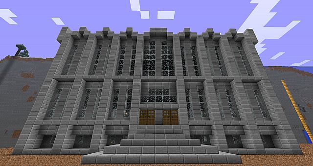 Stone building Minecraft Map
