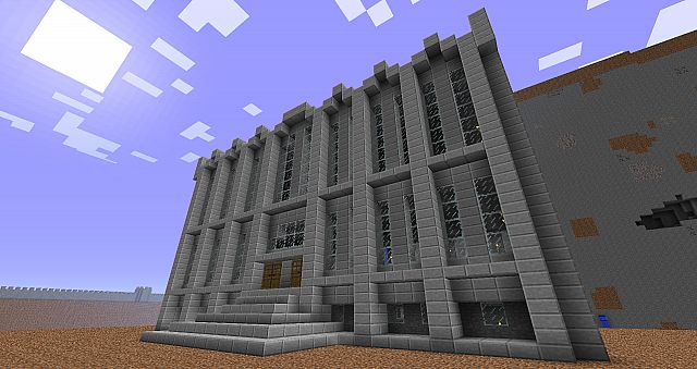 Stone building Minecraft Map