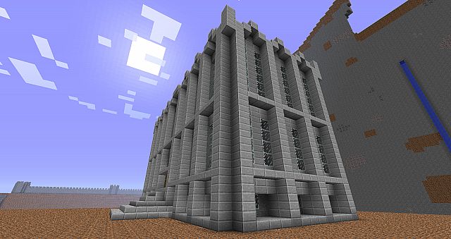 Stone building Minecraft Map