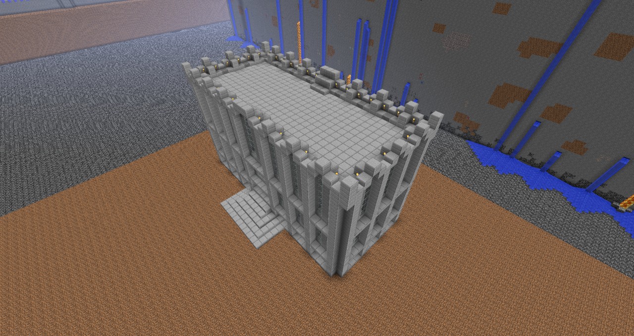 Stone building Minecraft Map