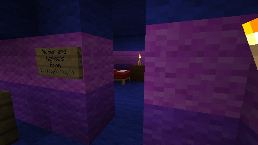 The Simpson House Minecraft Map