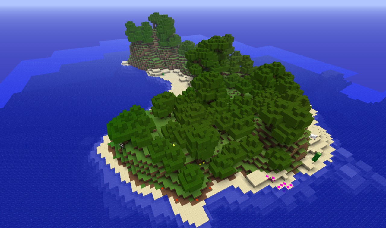 Castaway - Island survival Minecraft Map