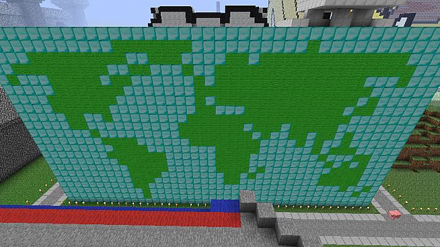 World Map Minecraft Map