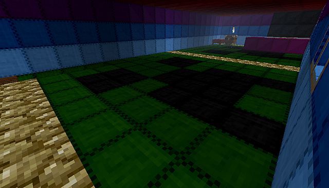 Rainbow House Minecraft Map