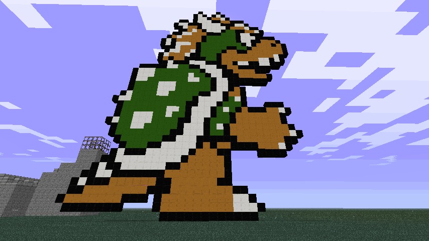 SMB3 Bowser Minecraft Project