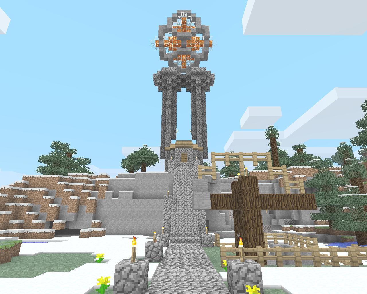 Star tower Minecraft Map