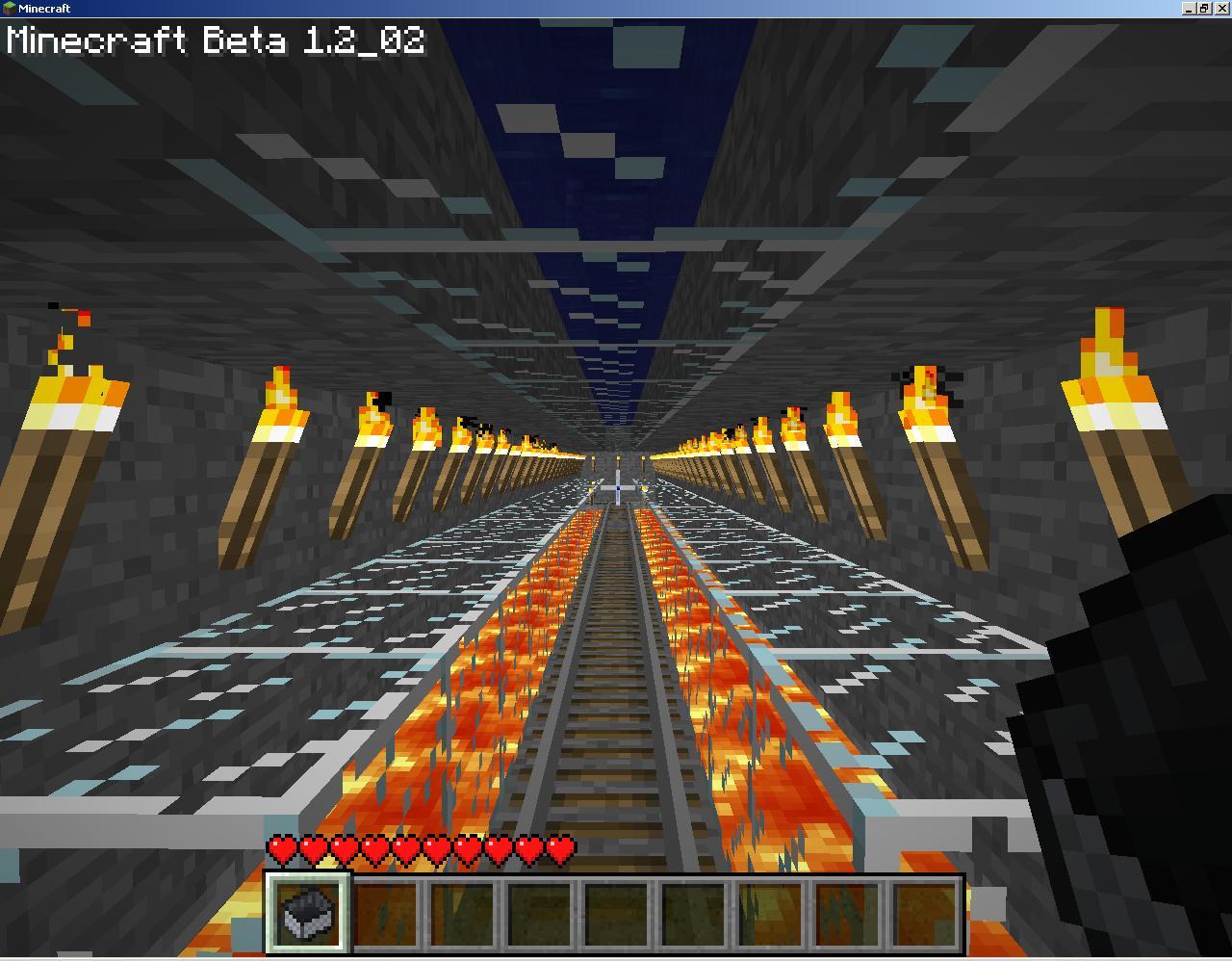 Longest Roller Coaster EVER Minecraft Map