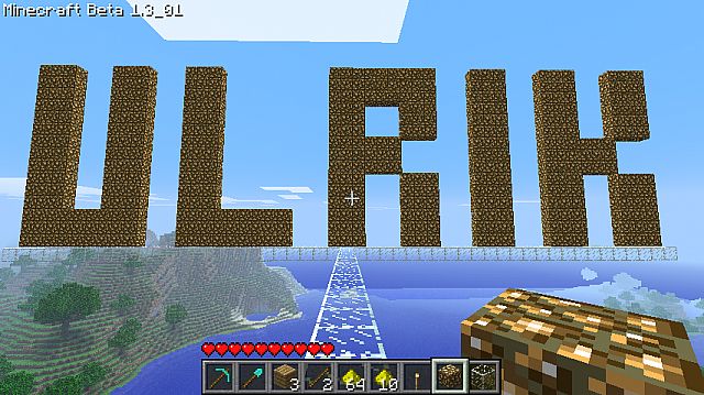minecraftios city...signs on danish Minecraft Map