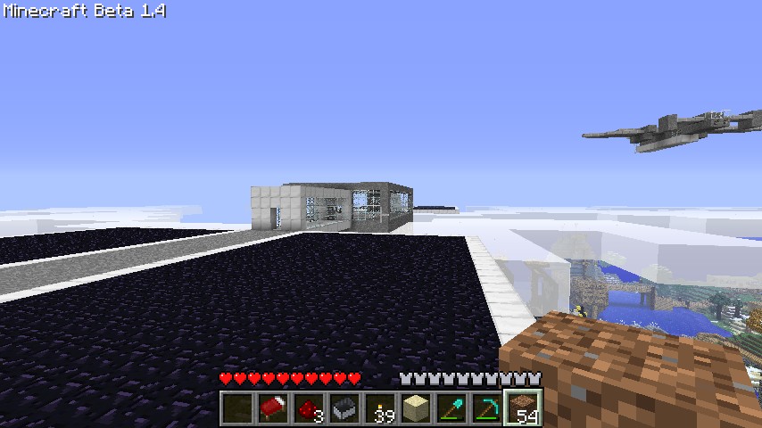 Space Satellite Minecraft Map