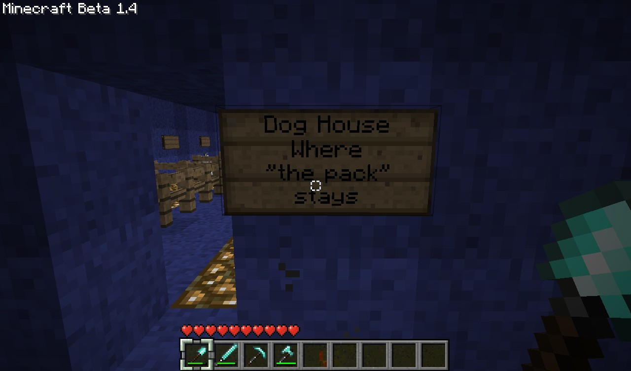Wolf House Includes V.I.P. section! Minecraft Map