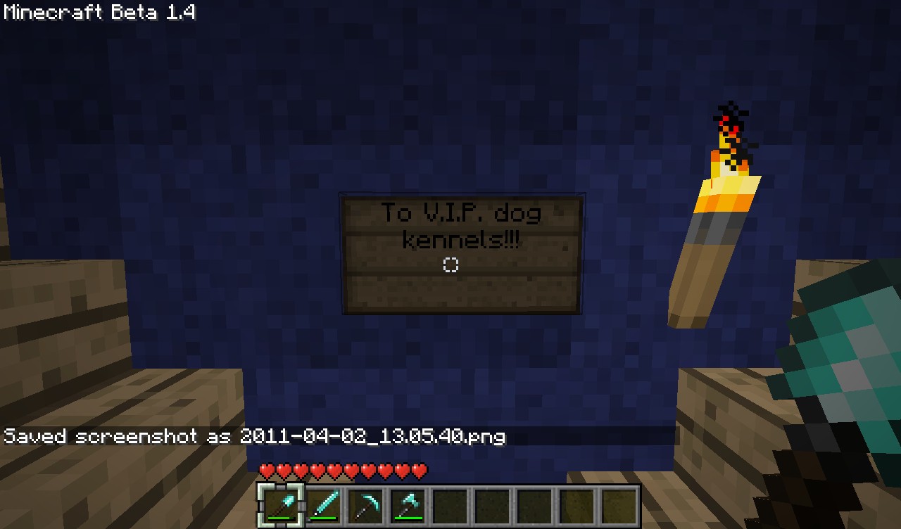 Wolf House Includes V.I.P. section! Minecraft Map