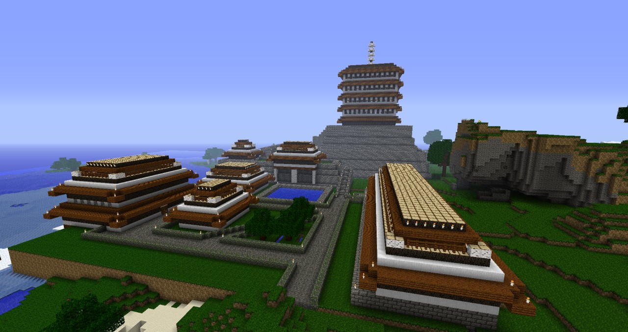 Old Japanese City Minecraft Map