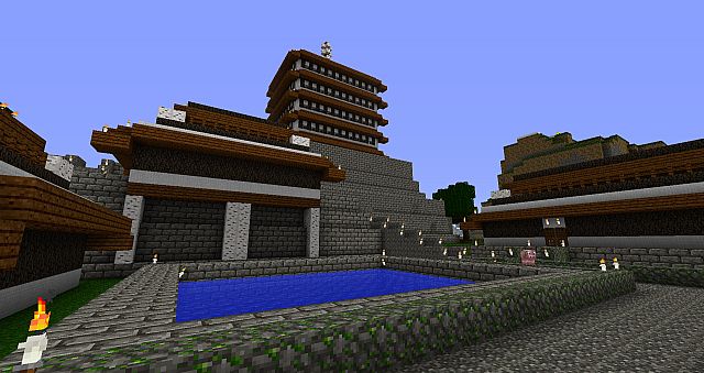Old Japanese City Minecraft Map
