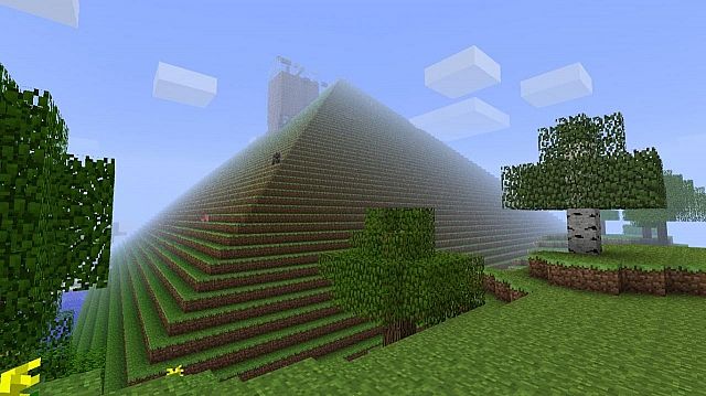 129x129 Pryamid Minecraft Map