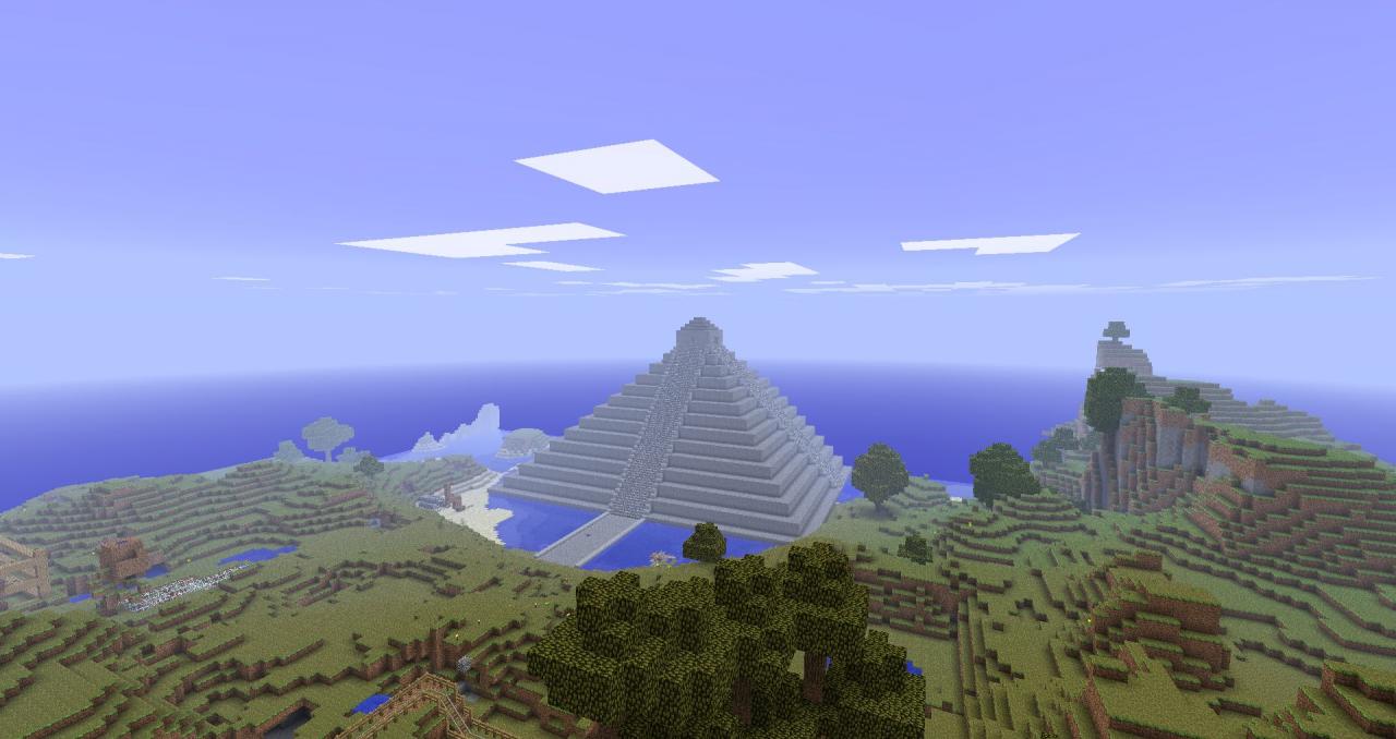 Chichen Itza - Maja Temple Minecraft Map