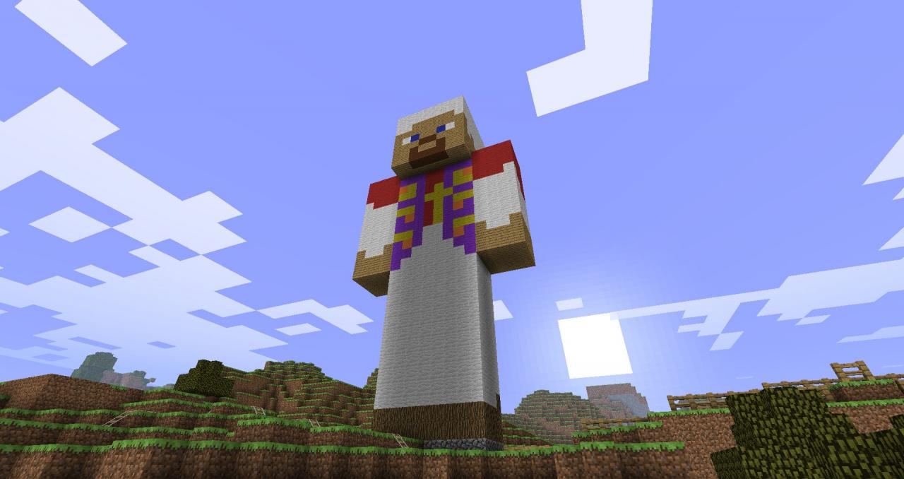 pope - skin copy Minecraft Map