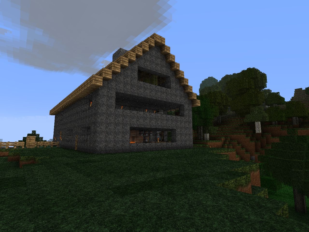 Minecraft functional house Minecraft Map