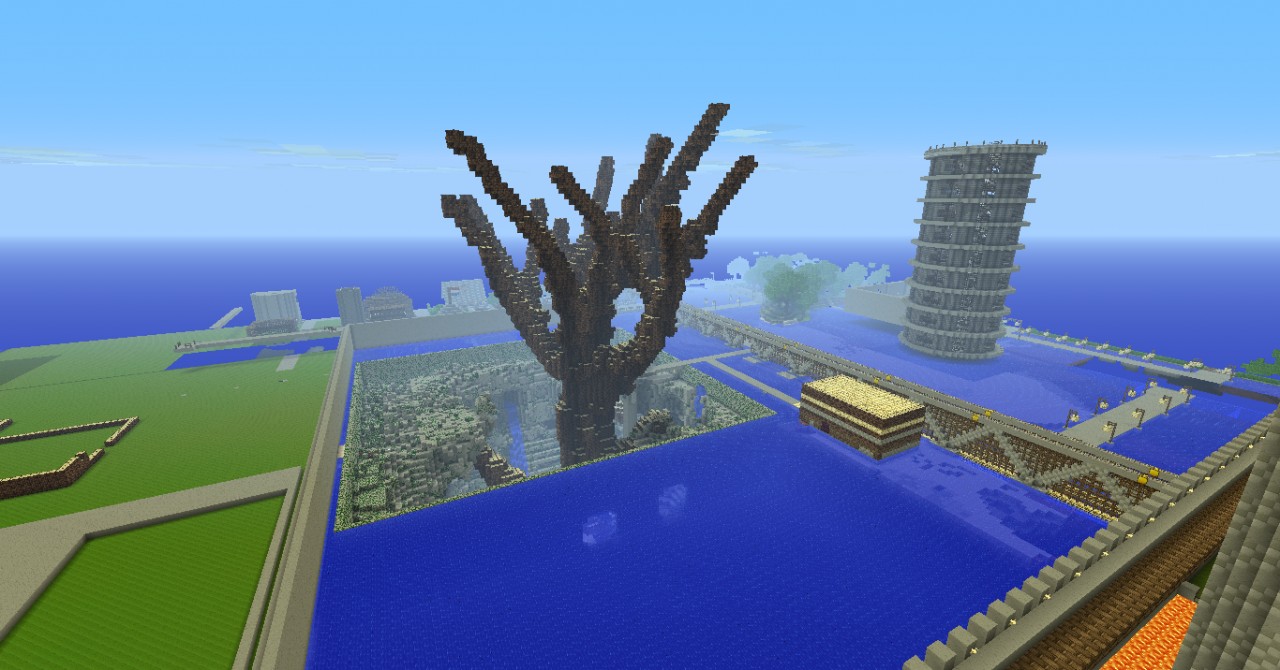 Big Huge Tree (with schematic!) Minecraft Map