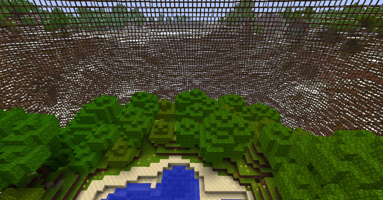 Bio-Dome (World save + schematic) Minecraft Map
