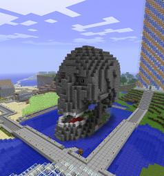 Giant Skull Minecraft Map
